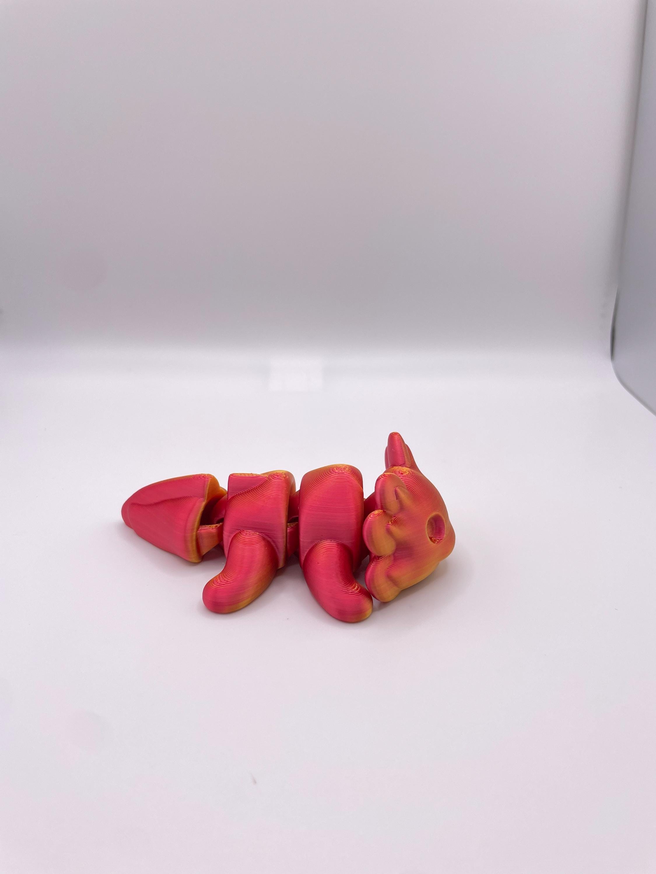 Articulated Axolotol, 3D Print, Axolotol, Articulated Axolotol, Gift ...