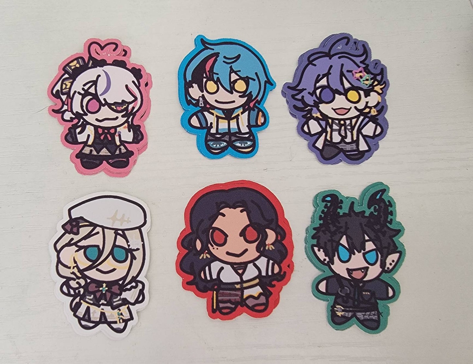 Vtuber Nijisanji EN Stickers - Etsy