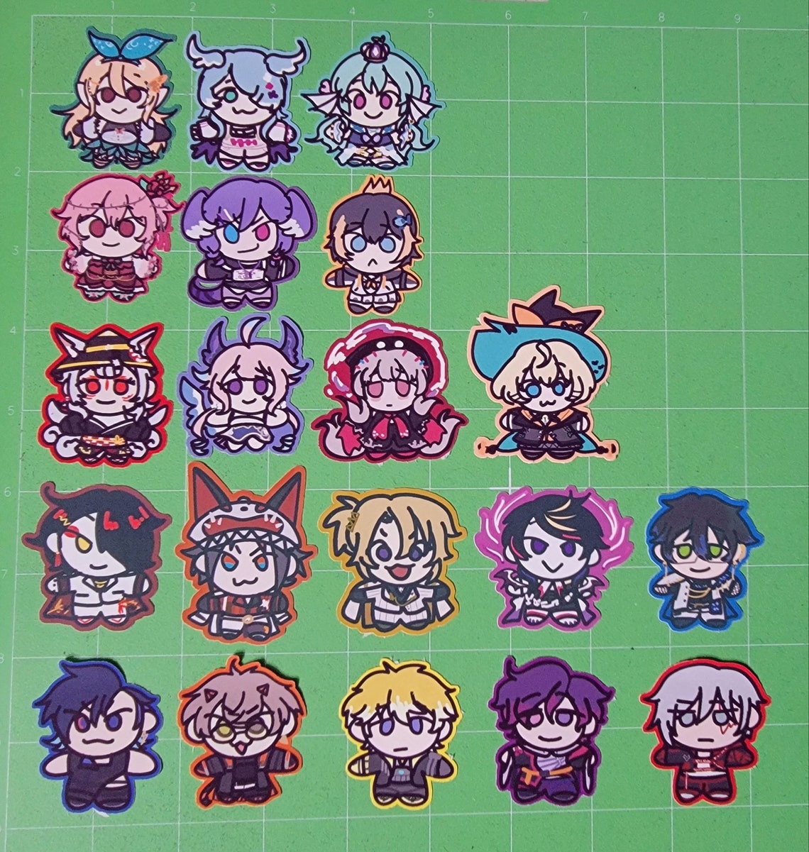 Vtuber Nijisanji EN Stickers - Etsy Hong Kong