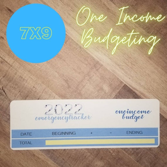 7x9 2022 Yearly Emergency Tracker Kraft Paper Paper, Party & Kids ...