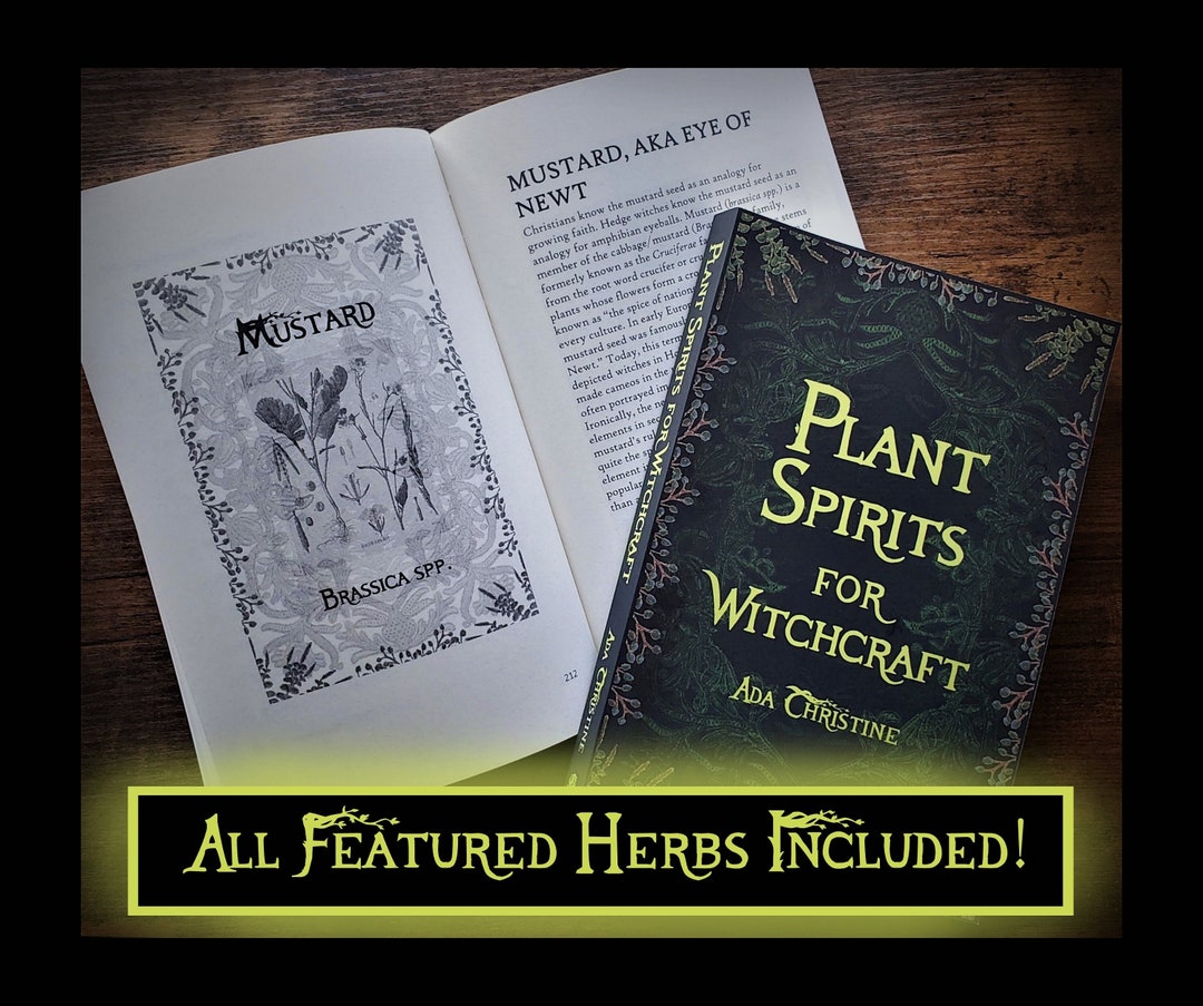 Plant Spirits for Witchcraft Book With Over 30 Featured Herbs Included ...