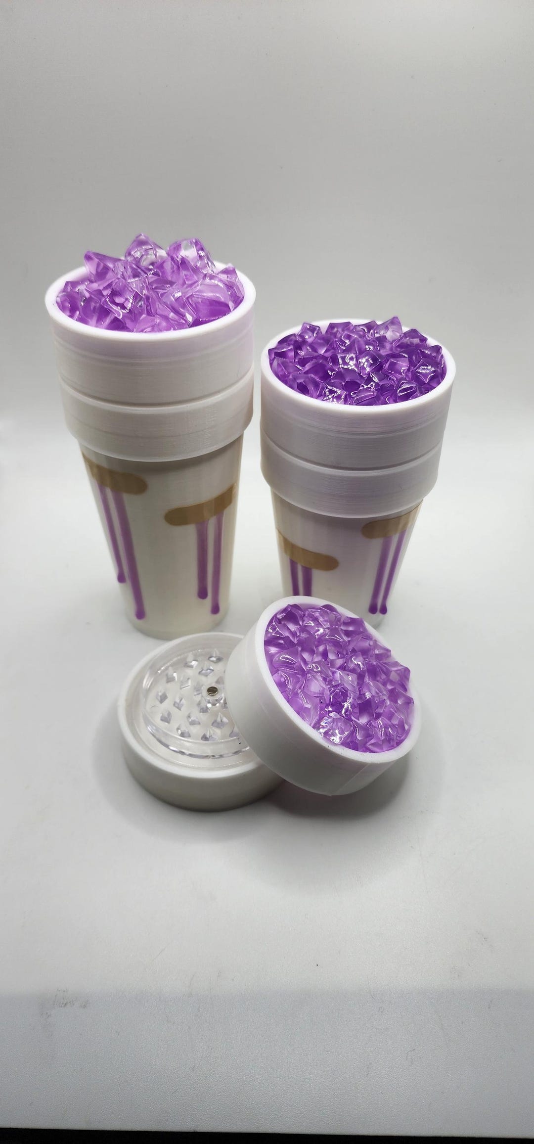 Double Cup Stash Grinder - Etsy