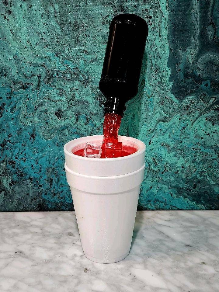 Light up Lean Pour Display - Etsy