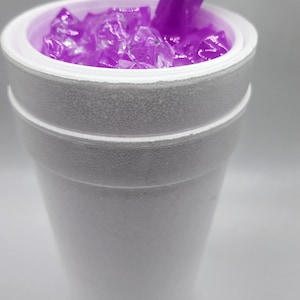 Pouring Lean Display W/ Crushed Ice - Etsy