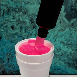 Light up Lean Pour Display - Etsy