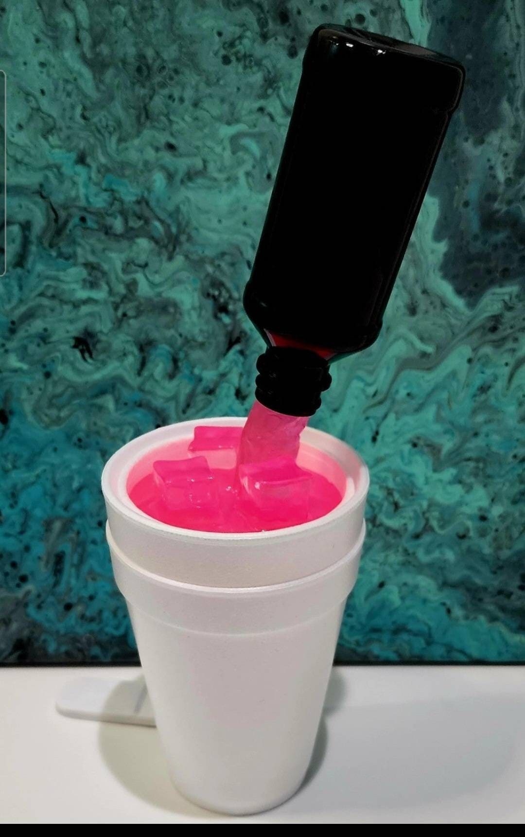 Light up Lean Pour Display - Etsy