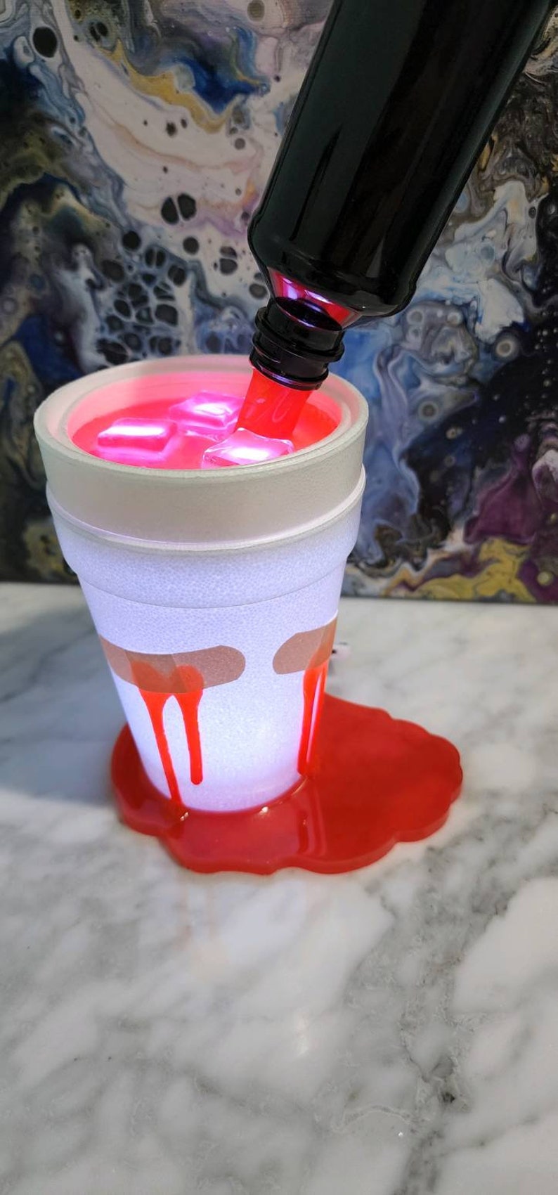 Light up Lean Spill Display - Etsy