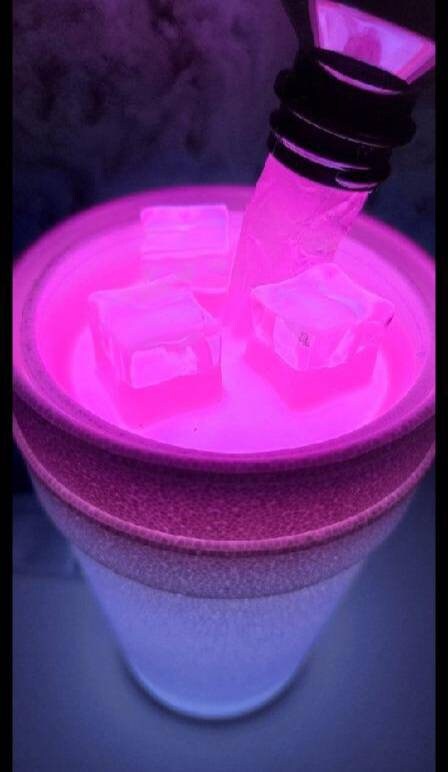 Light up Lean Pour Display - Etsy