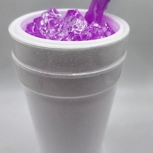 Pouring Lean Display W/ Crushed Ice - Etsy