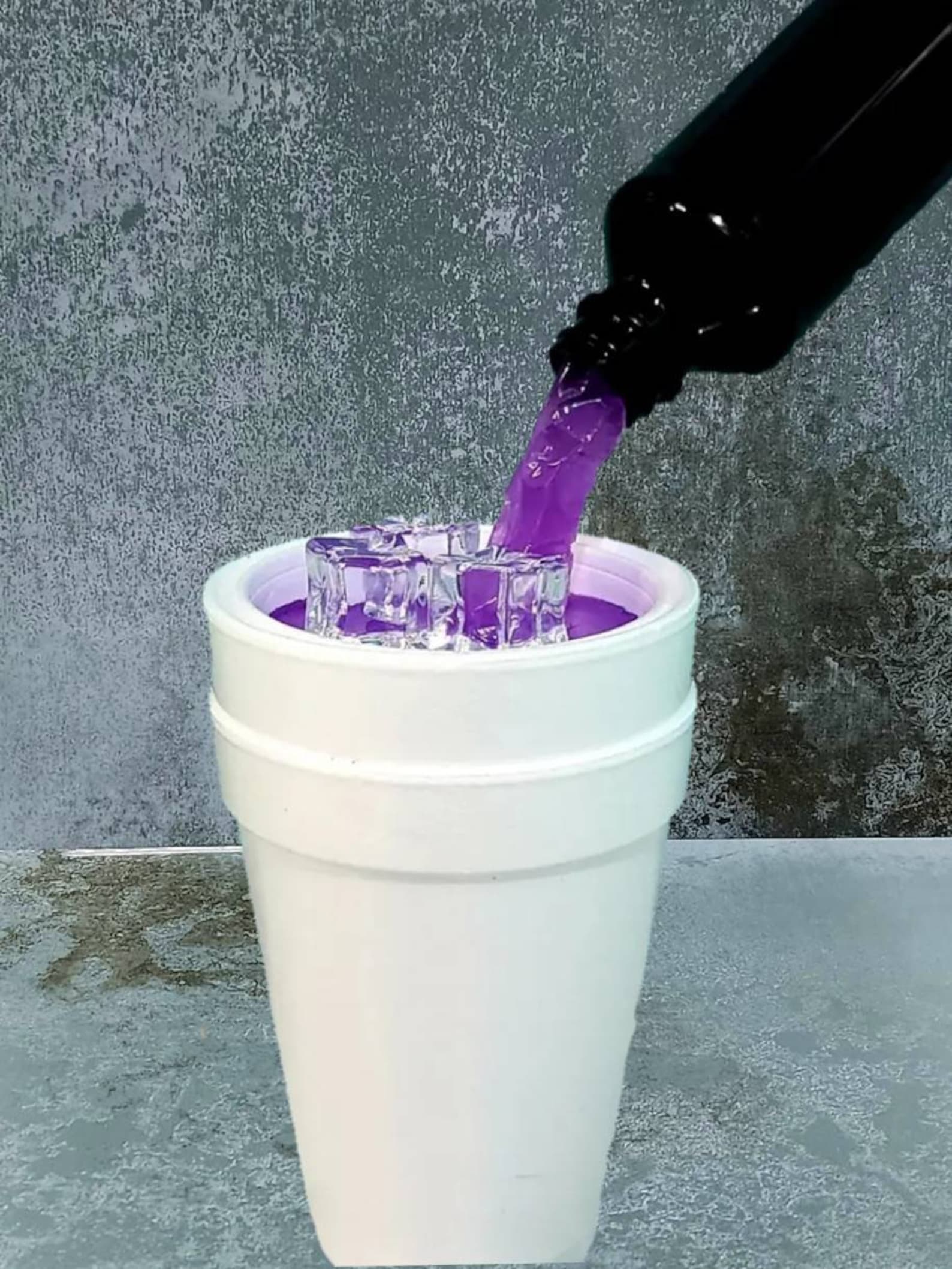 Light up Lean Pour Display - Etsy