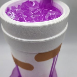 Pouring Lean Display W/ Crushed Ice - Etsy