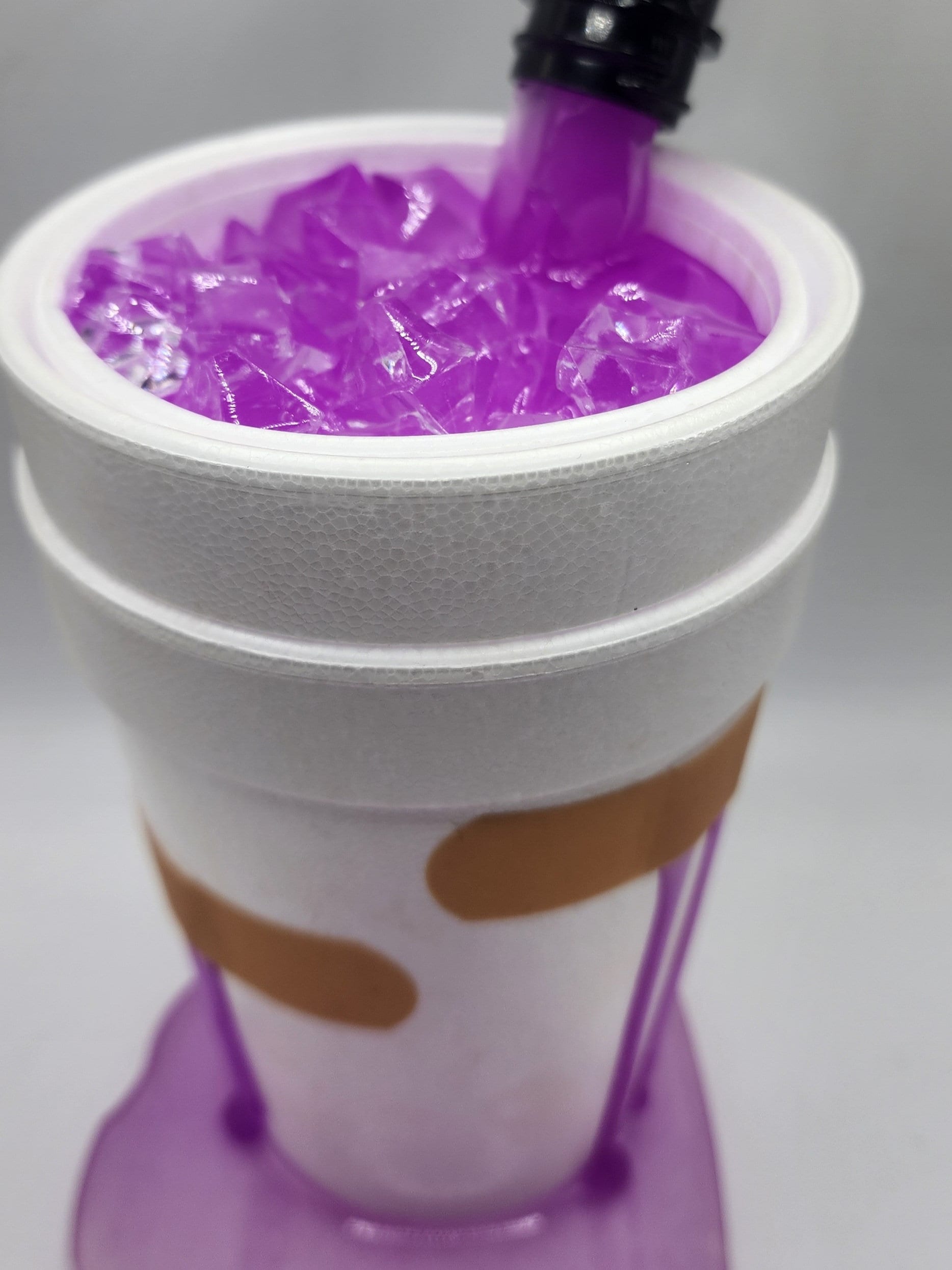 Pouring Lean Display W/ Crushed Ice - Etsy