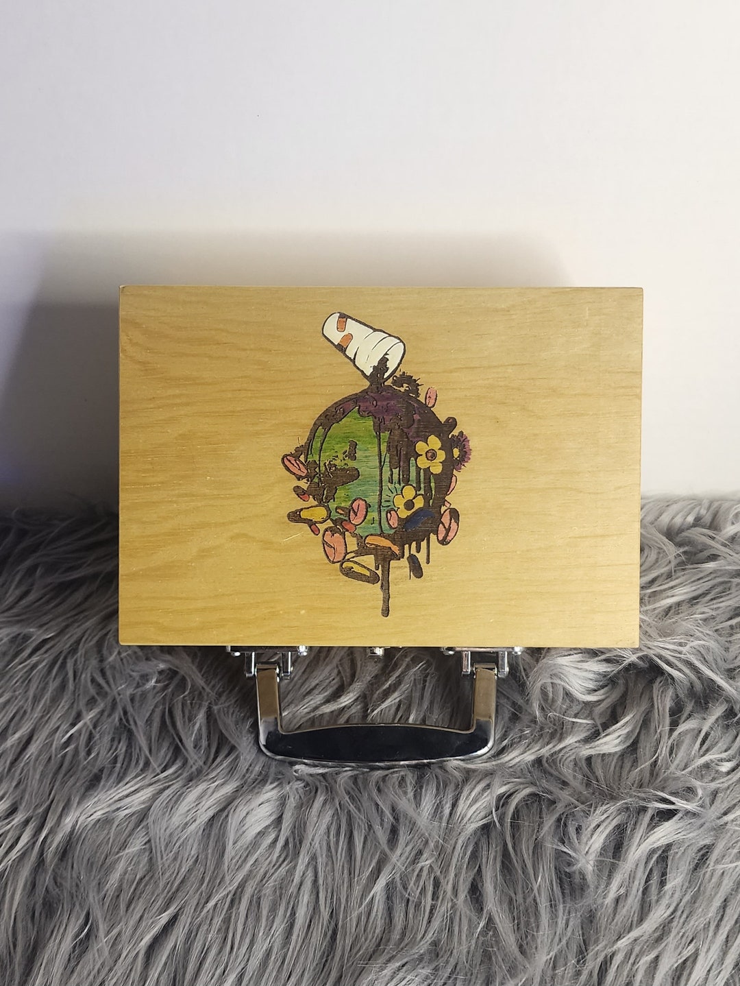 World on Drugs Stash Box - Etsy