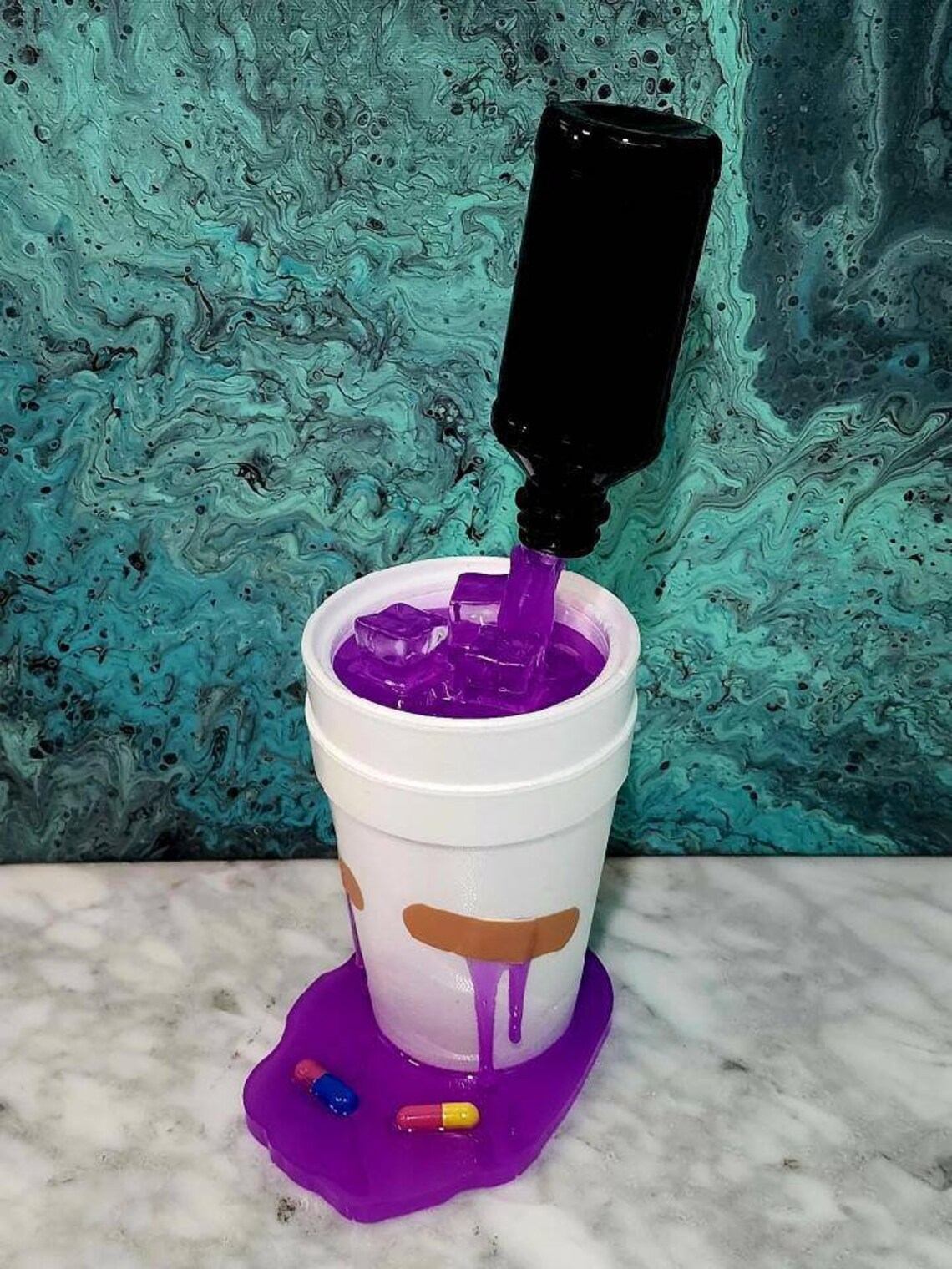 Light up Lean Spill Display - Etsy