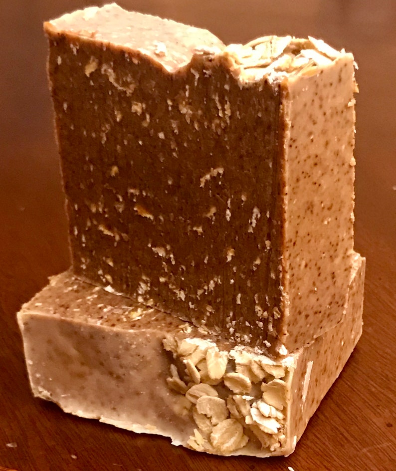 Cinnamon Oats And Honey Soap Exfoliating Soap All Natural Etsy