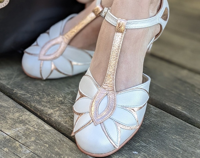 Volare Shoes – Allegra in Leather Colors – Vintage Inspired, Handmade ...