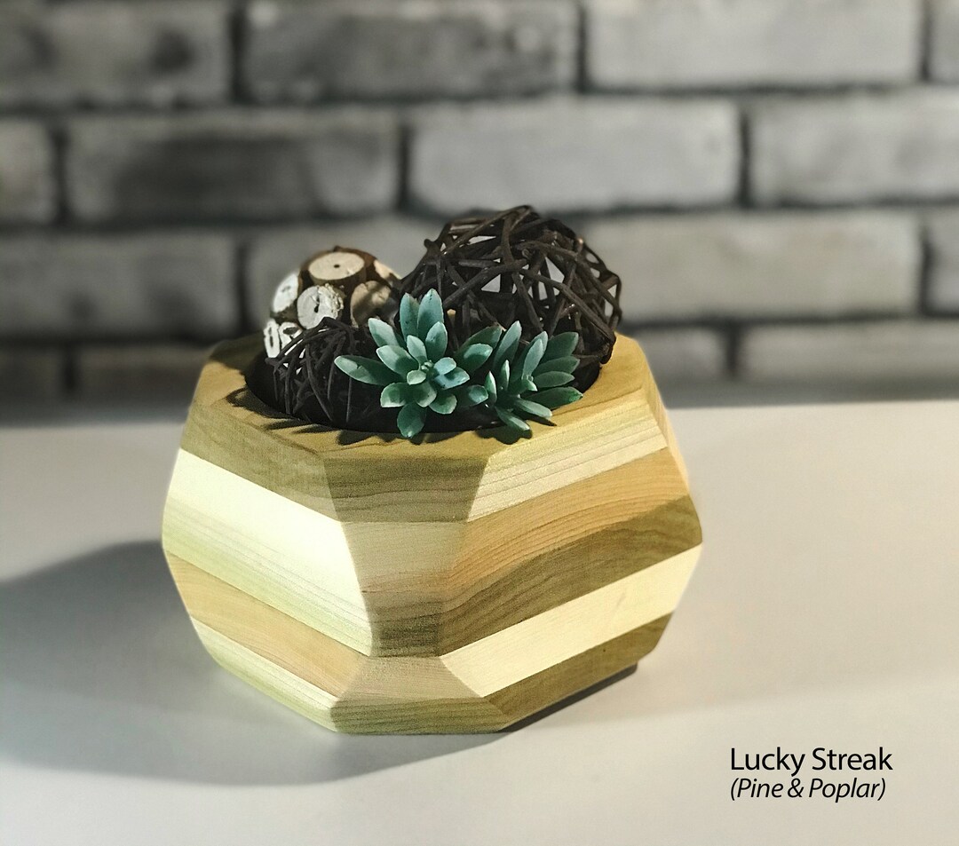Wood Candle Holder Available in Pine, Poplar and Oak. Good for Air ...