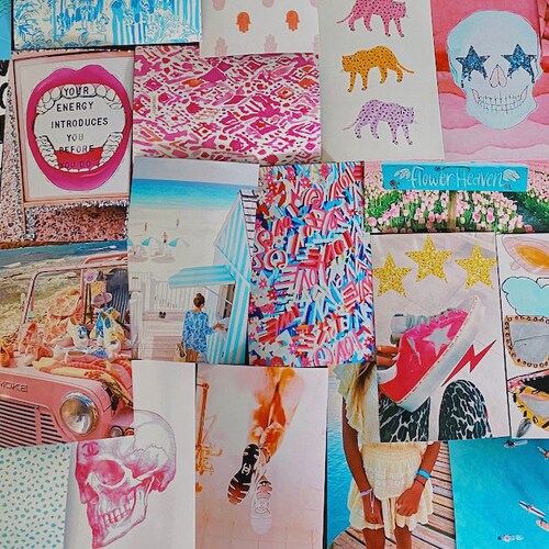 PREPPY Wall Collage Kit 50/85/125/165/200 Pcs Trendy | Etsy