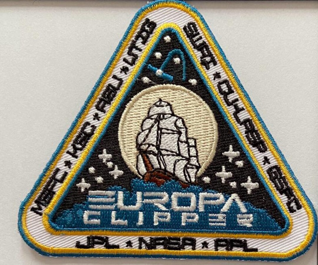 JPL NASA Europa Clipper Mission Patch - 3.5" Diameter - Etsy