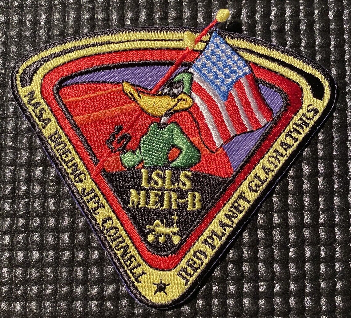 NASA JPL Duck Dodgers Mars Rover Space Patch- 3.5" Diameter - Etsy