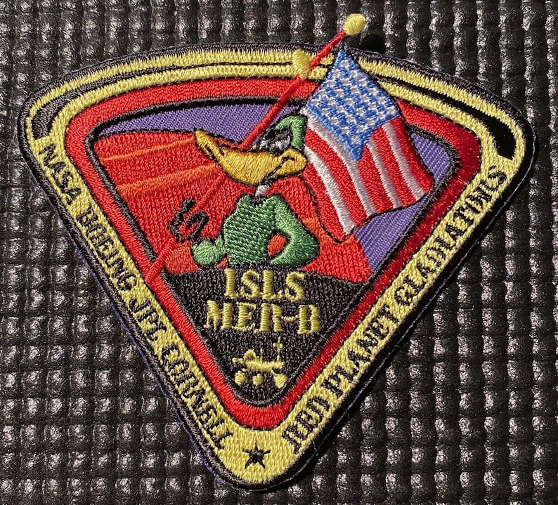 NASA JPL Duck Dodgers Mars Rover Space Patch- 3.5" Diameter - Etsy