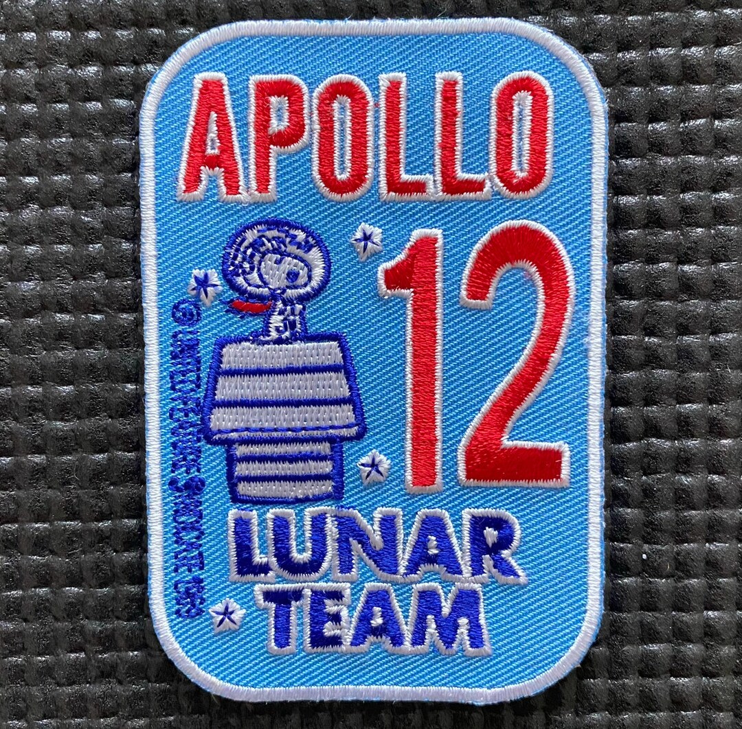 NASA Apollo 12 Moon Mission Space Patch - 3.5” - Etsy