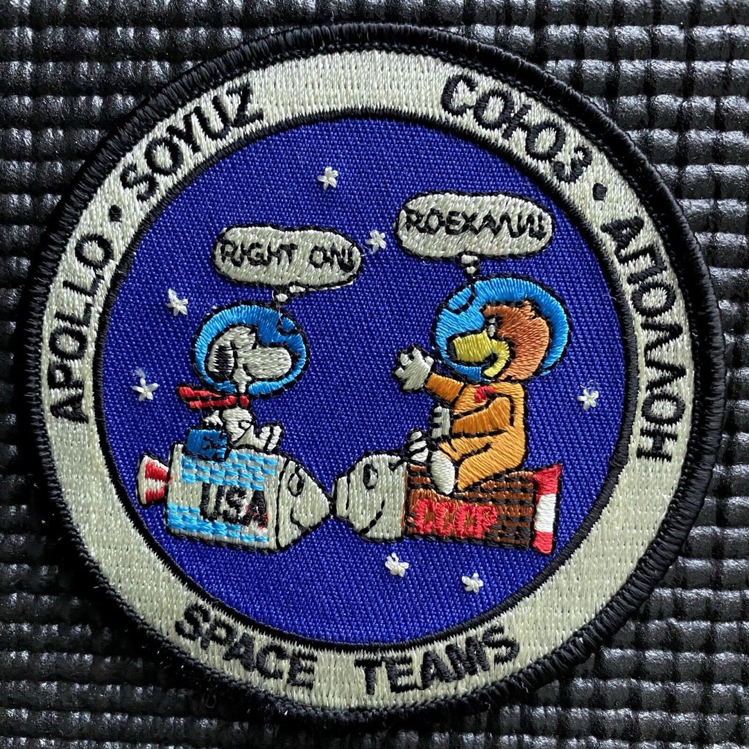 NASA 1974 Apollo Soyuz Test Project ASTP Space Teams Patch 3.5 - Etsy