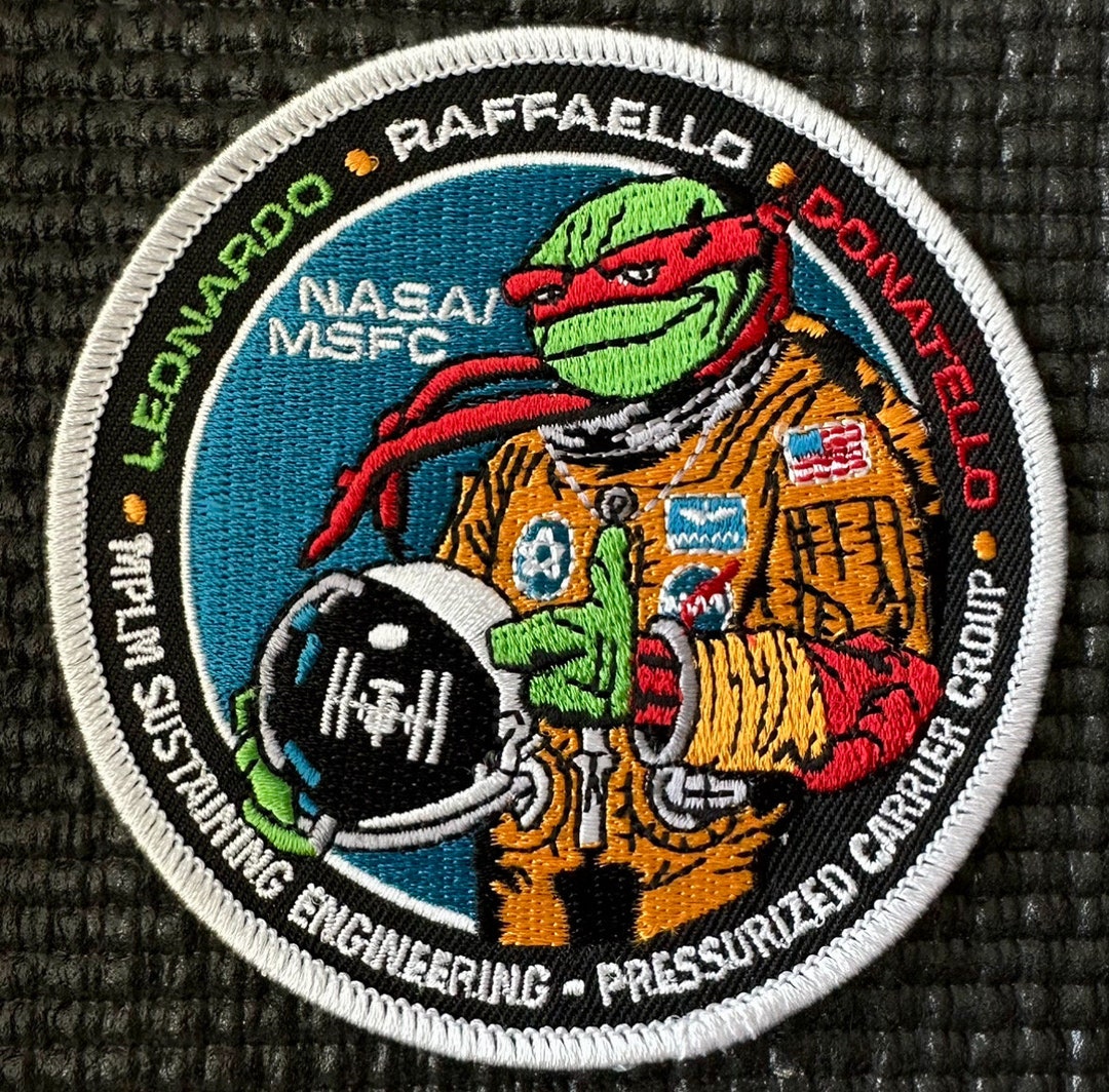 NASA ISS Space Station Patch- Width 3.5" - Etsy