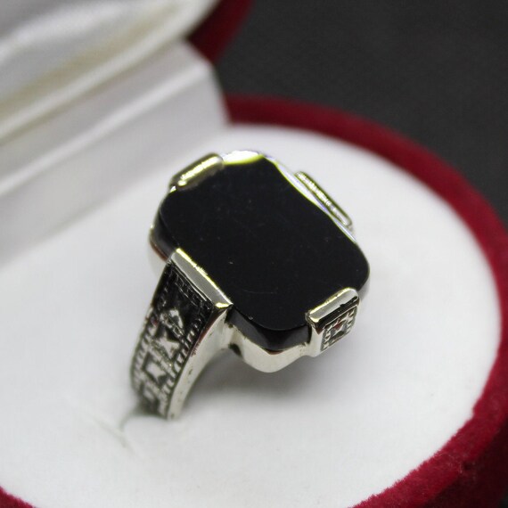 Natural Square Shape Unheated & Untreated Black Aqeeq Agate - Etsy