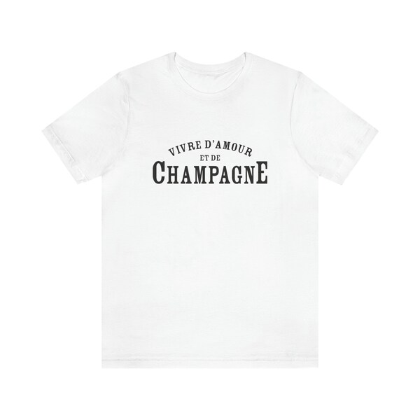 Champagne Tshirt - Etsy