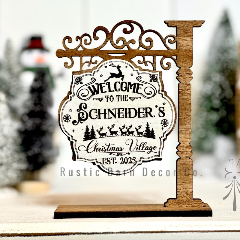Rustic Holiday Sign - Etsy