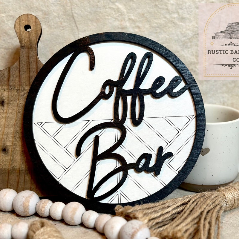 Wood Coffee Sign - Etsy
