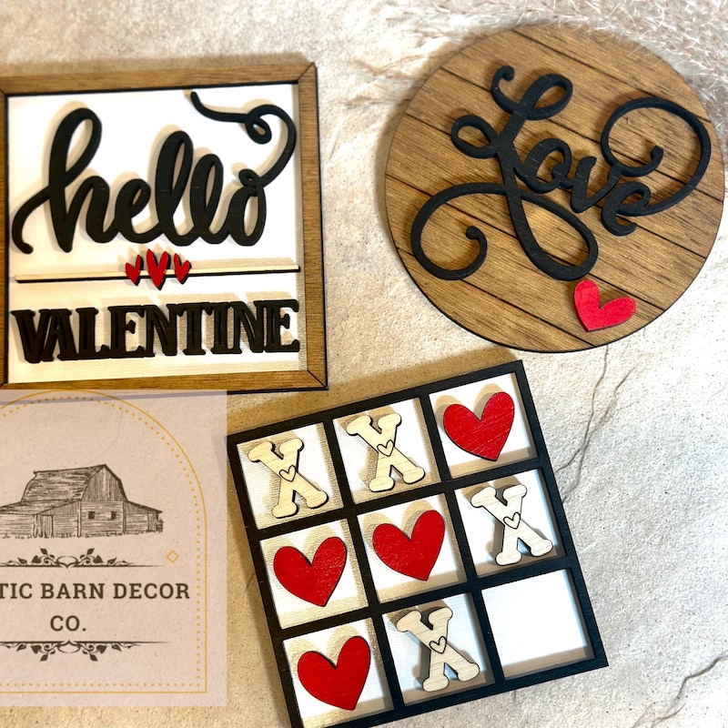 Valentines Day Farmhouse - Etsy