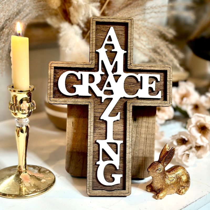 Wooden Grace Sign - Etsy