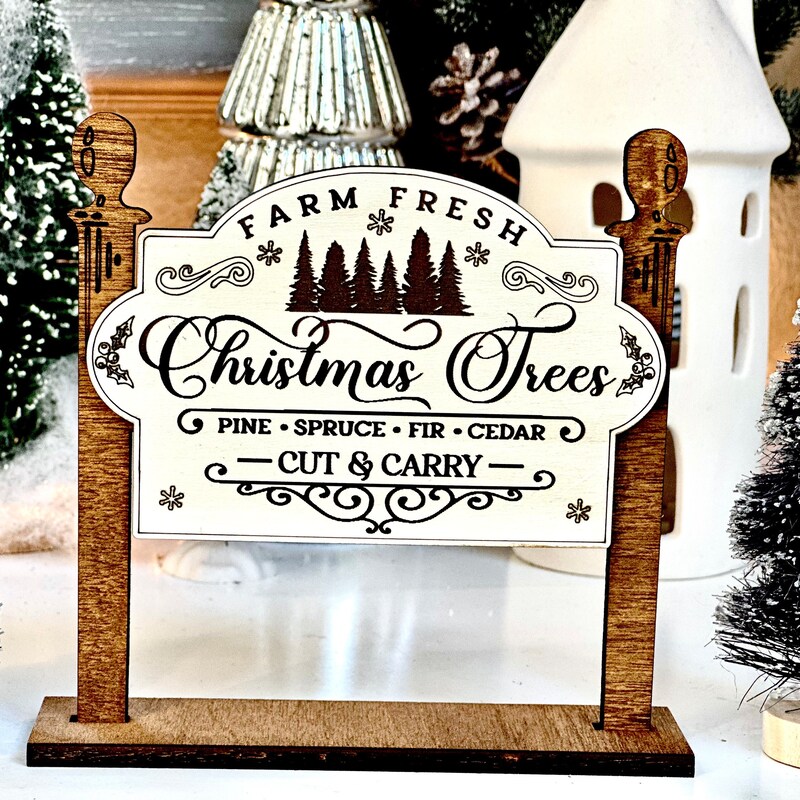Christmas Tree Sign - Etsy