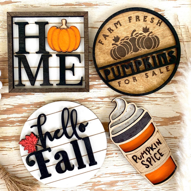 Fall Wooden Sign - Etsy