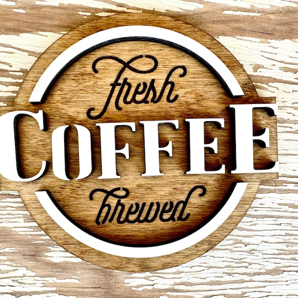 Fresh Coffee Sign - Etsy
