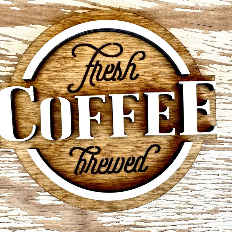 Fresh Coffee Sign - Etsy