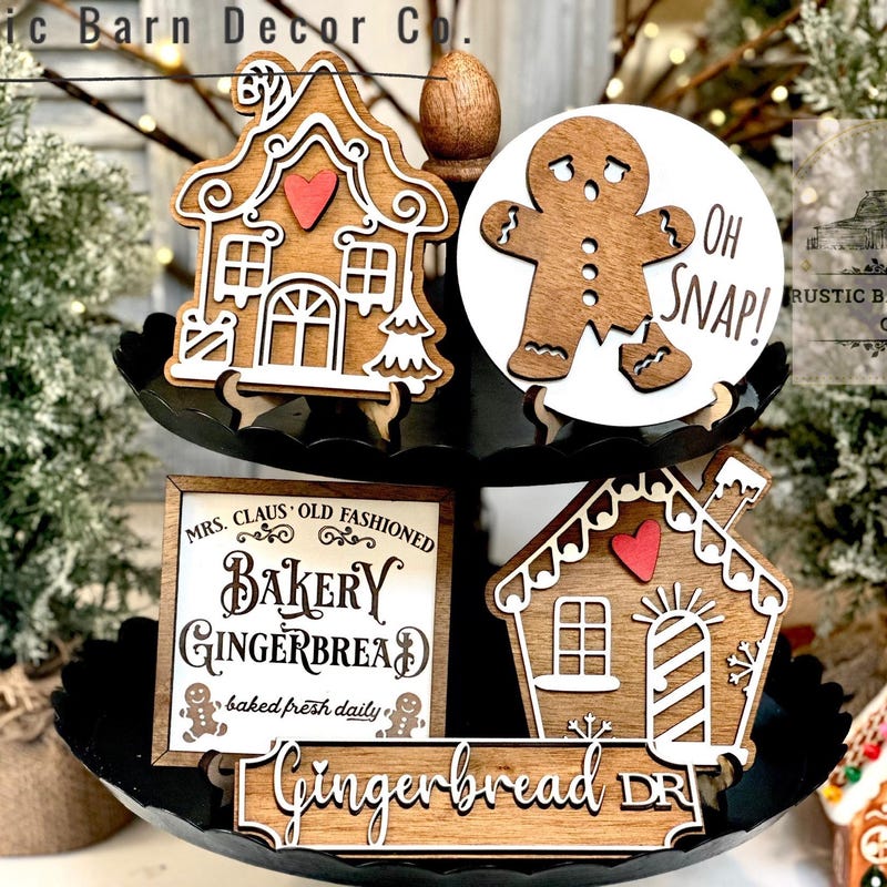 Gingerbread Kitchen Decor - Etsy