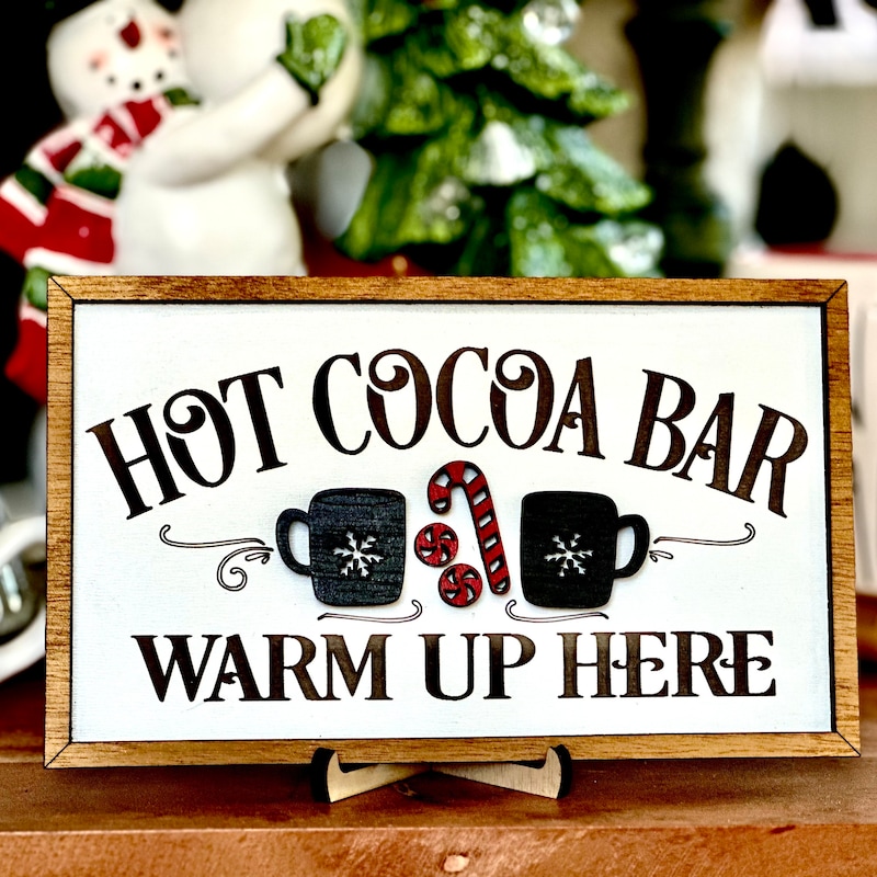 Hot Cocoa Bar Sign - Etsy
