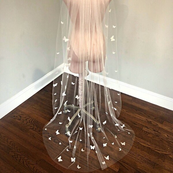 Butterfly Veil - Etsy
