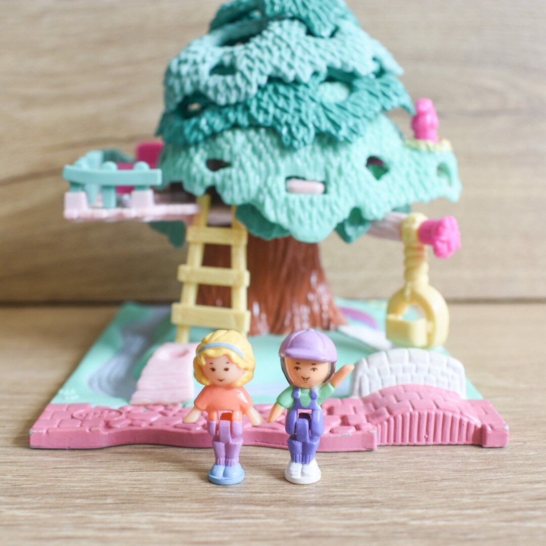 Vintage Polly Pocket Tree House Complete Pollyville 1994 Bluebird - Etsy