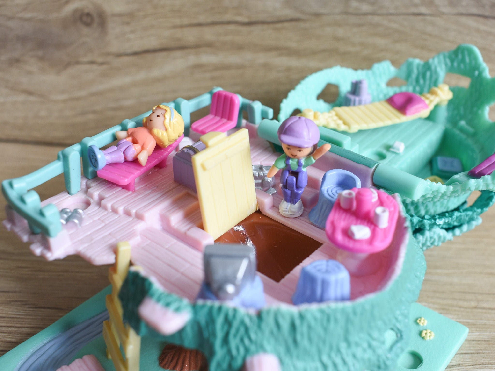 Vintage Polly Pocket Tree House Complete Pollyville 1994 Bluebird - Etsy