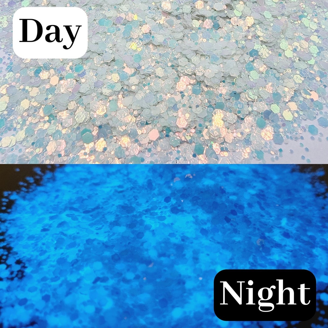 Colour Shift Glow in the Dark Glitter - Whole Lotta Love | Resin Art ...