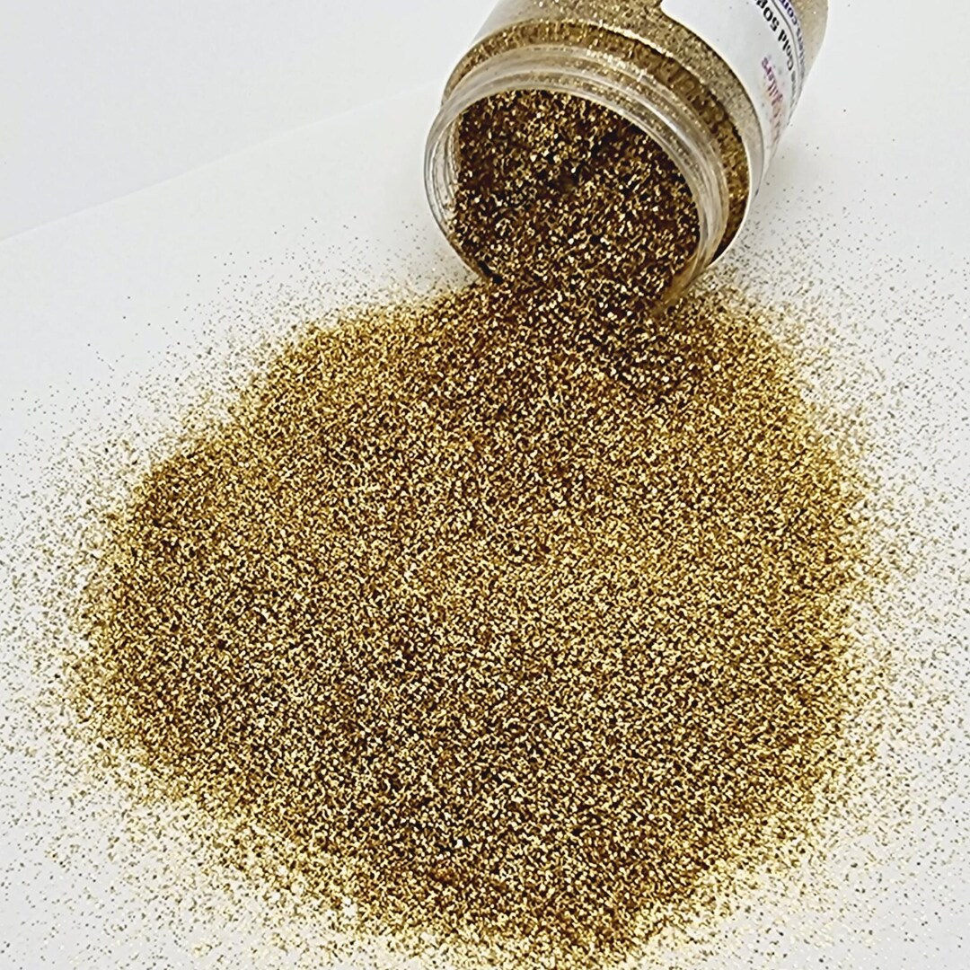 Biodegradable Glitter - Ultra Fine Gold Glitter - Etsy