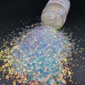 Glitter Mix - Opal Flakes | Iridescent - Opalescent | Resin Art | Slime ...
