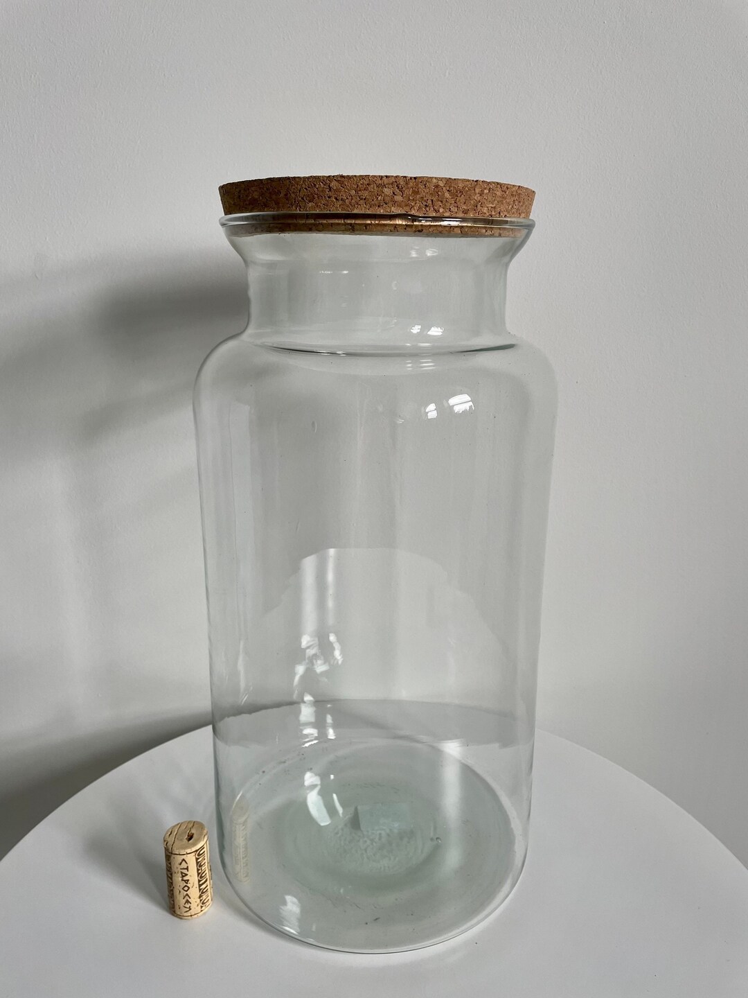 Handmade | EXTRA LARGE XL | Glass Terrarium Jar | With or Without Cork ...