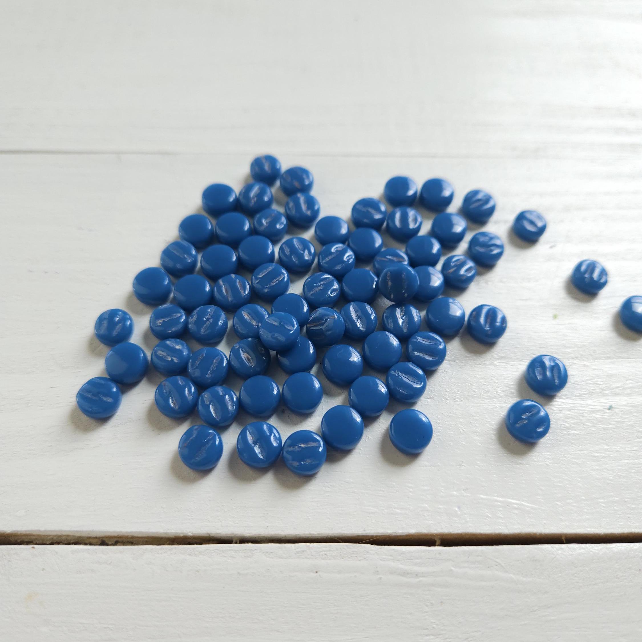 100 Mini Mosaic Tile Dots 8mm, Small Round Tiles, Round Mosaic Tiles ...