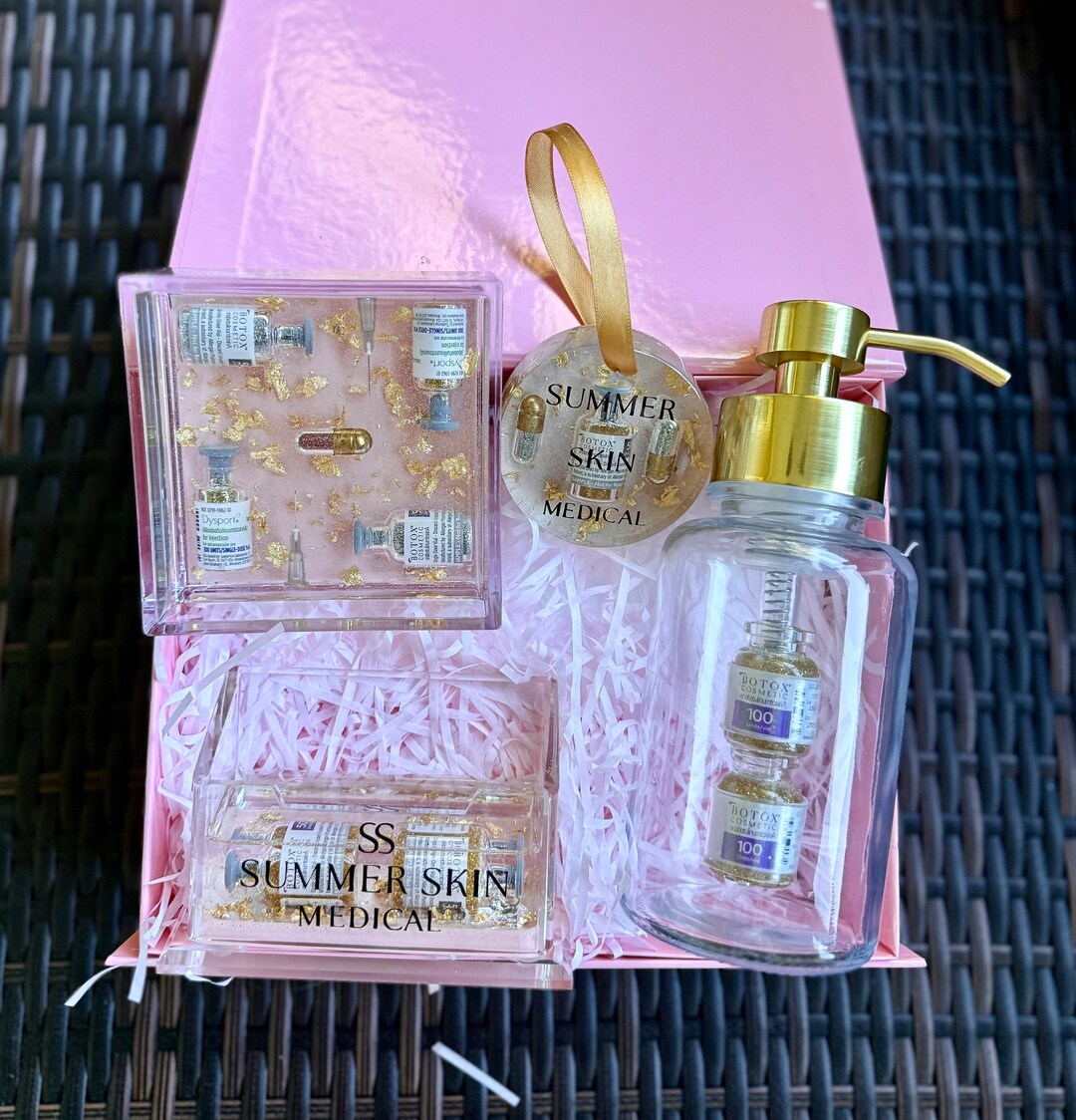 The Botox Box 4 Piece Bundle, Med Spa Gift, Nurse Gift Box, RN Gift ...