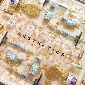 Aesthetic Tray, Pink, Custom Logo, Aesthetics Nurse, Botox, Fillers ...